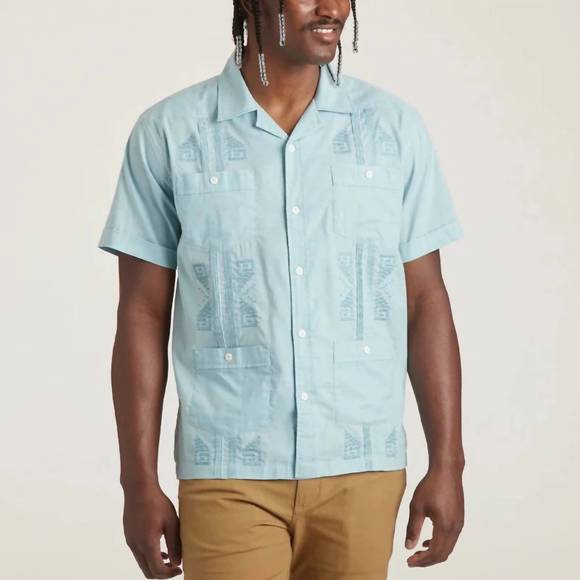 Howler Brothers | Tops | New Howler Brothers Men Guayabera Shirt In ...